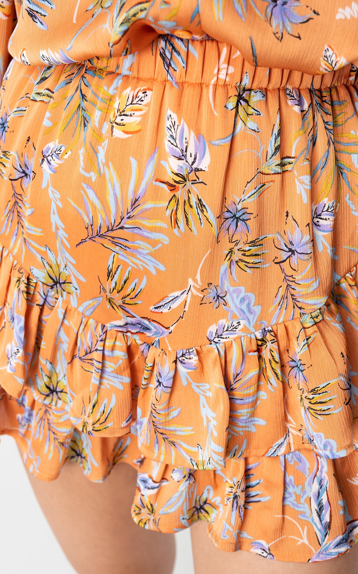 Satin-Look Skort - Orange Flieder | Guts & Gusto