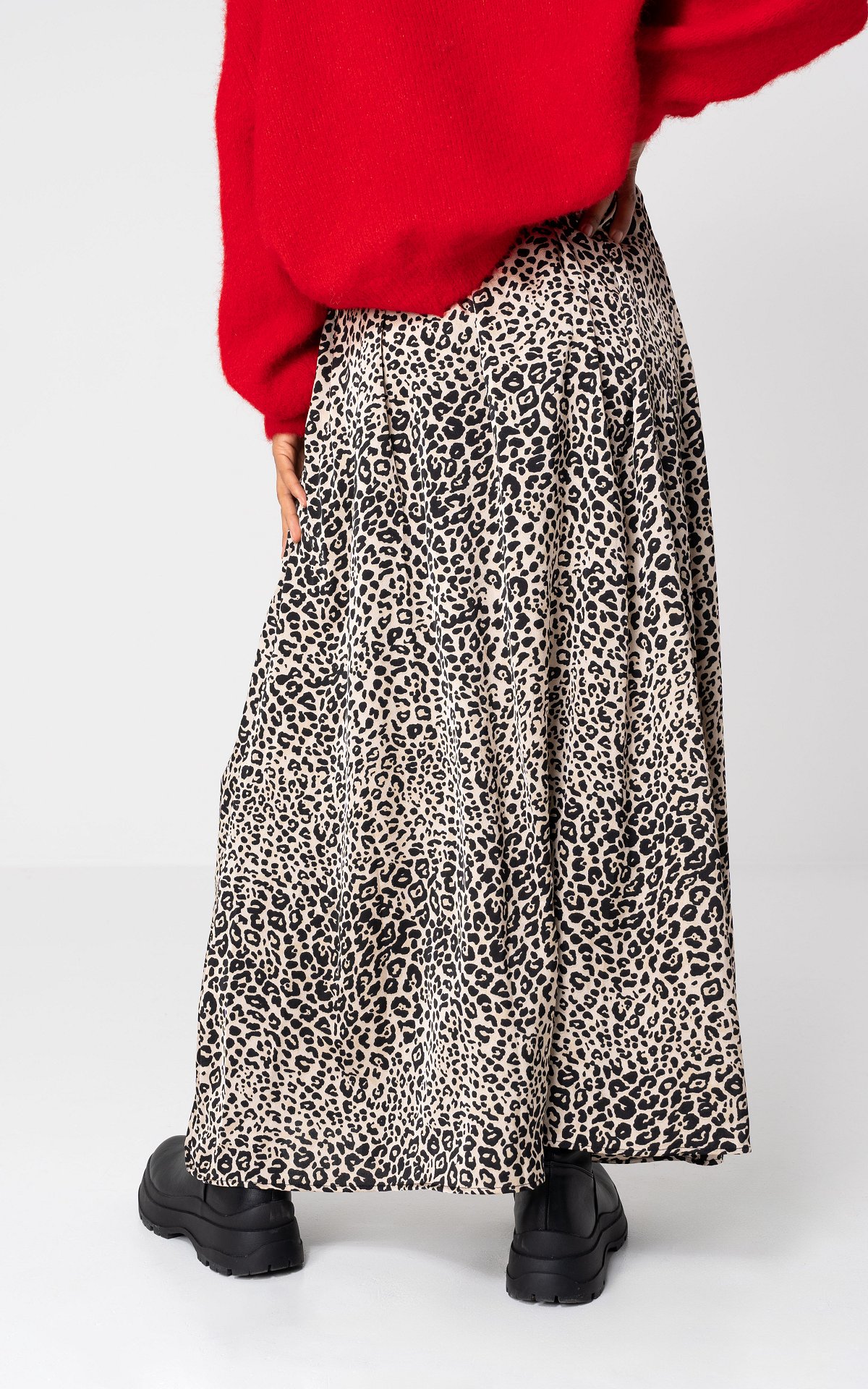 Maxi rok met print - Leopard | Guts & Gusto | GUTSGUSTO.COM